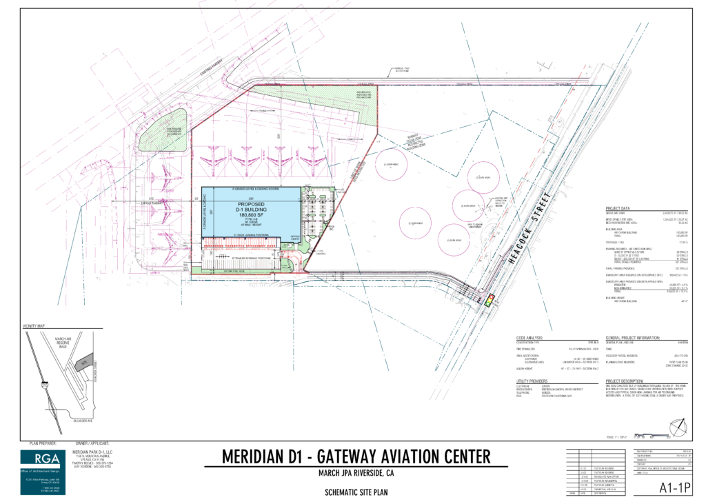 Meridian D1-Gateway Aviation Center Project – March JPA